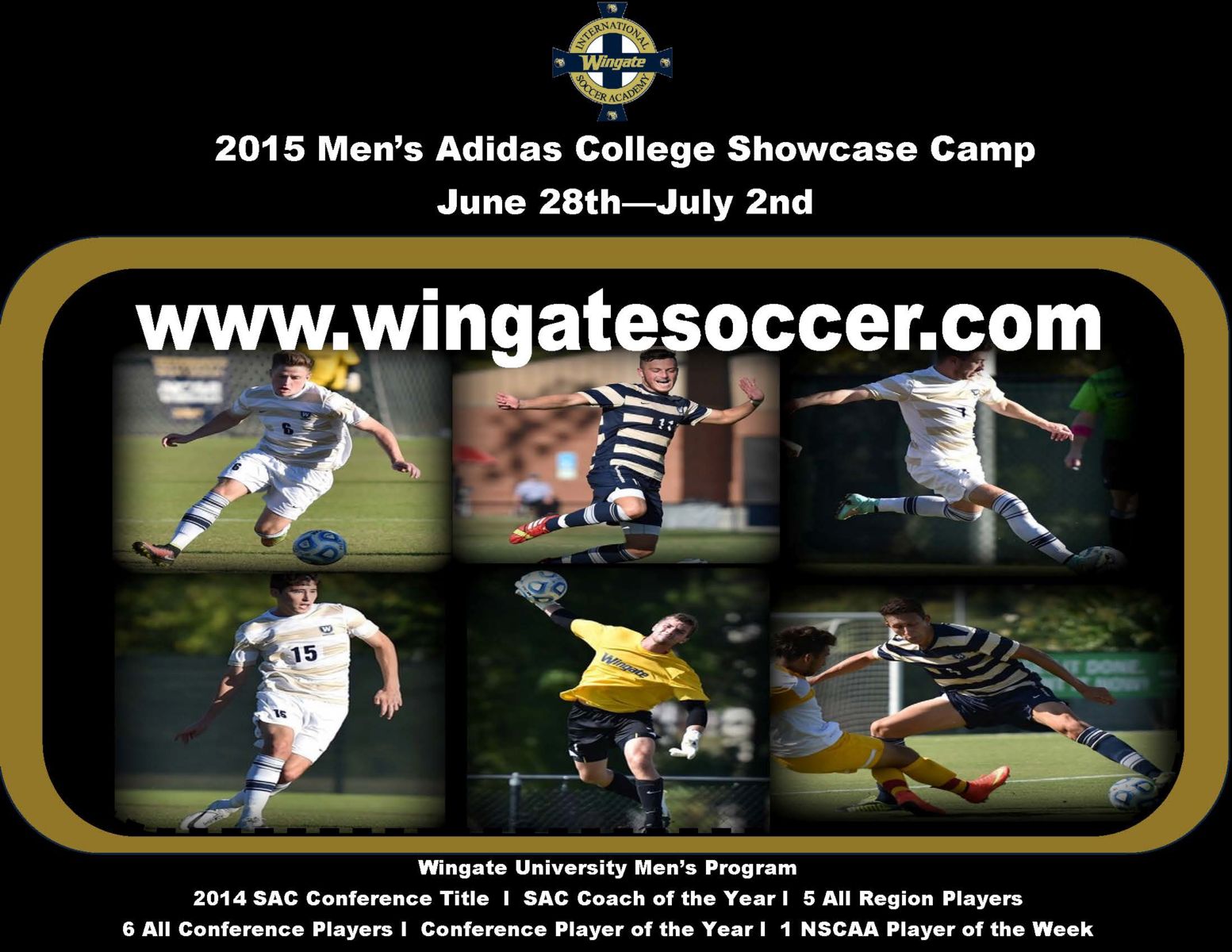 Wingate Soccer - powered by Oasys Sports